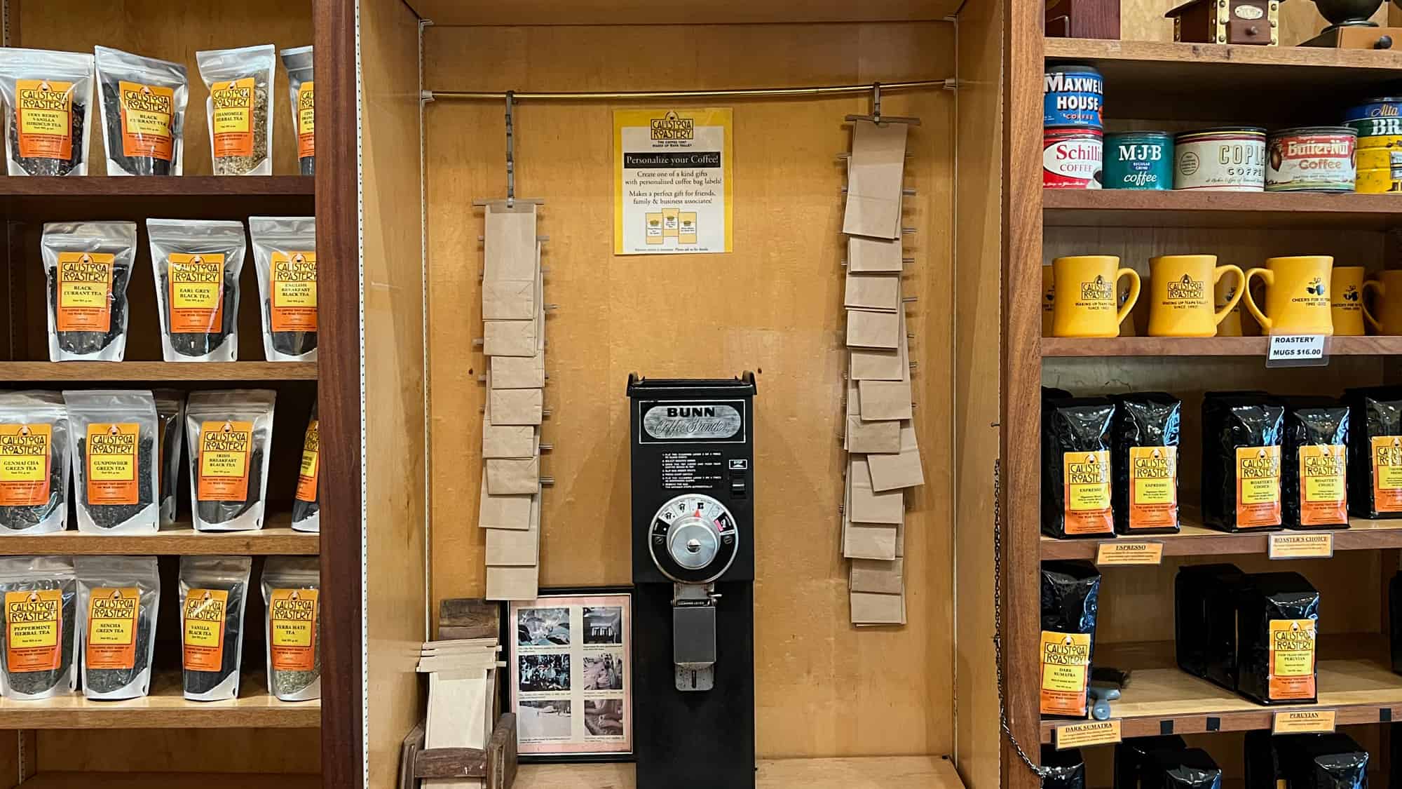 Our Menu - Calistoga Coffee Roasters